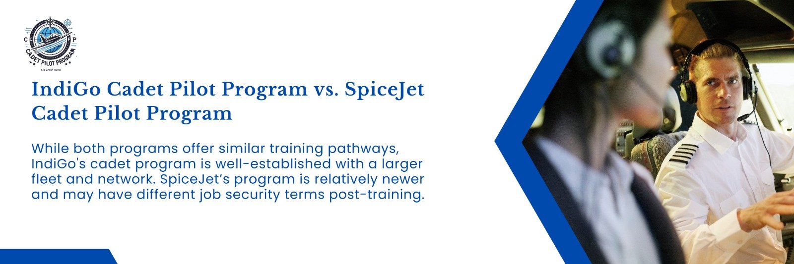 IndiGo Cadet Pilot Program vs. SpiceJet Cadet Pilot Program: Which Is ...
